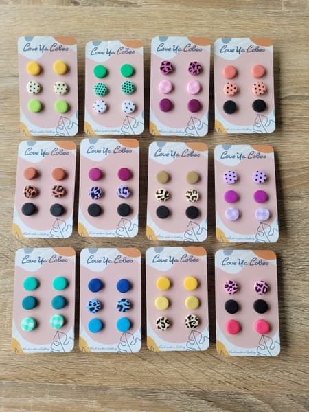 Olivia Triple Stud Packs – Love Ya Lobes